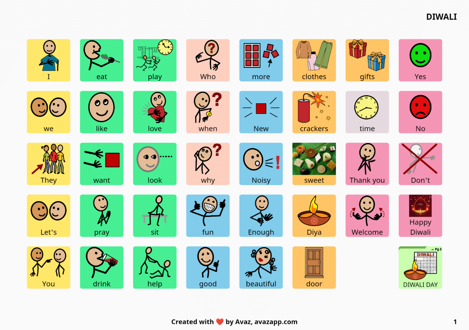 Diwali with AAC - An Inclusive Celebration - Avaz Inc.